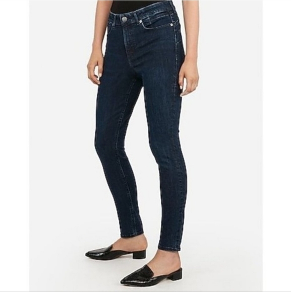 Express | Jeans | Nwt Express Ankle High Rise Denim Perfect Lift Jeans ...